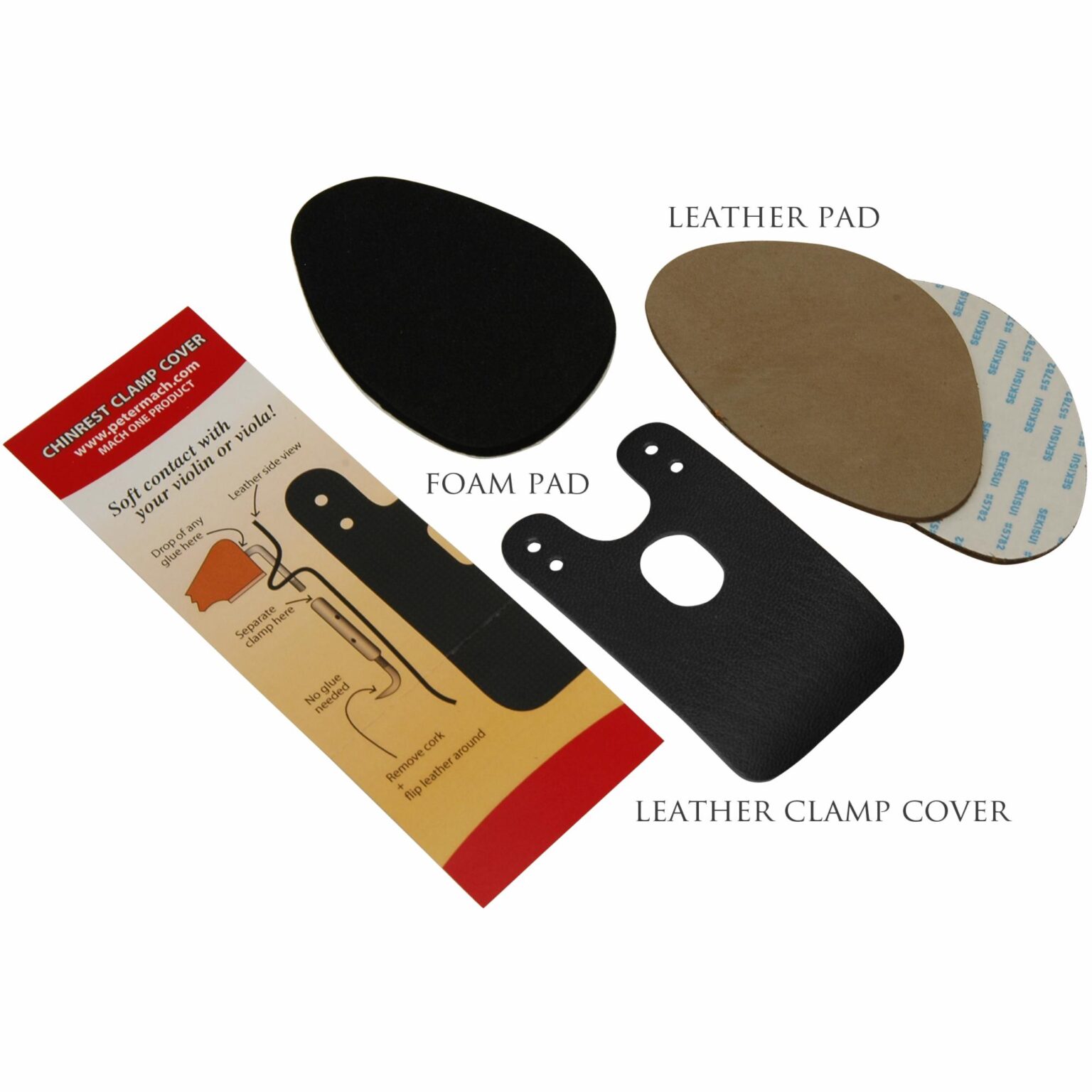 Mach One Chinrest Pads - Southwest Strings