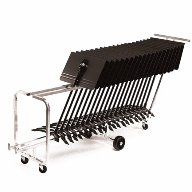 Manhasset Music Stand Storage Cart (25 stands) - Southwest Strings
