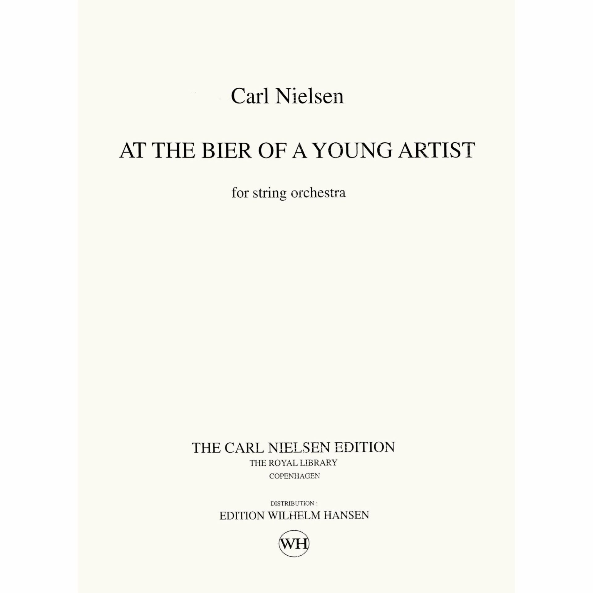 Nielsen - At the Bier of a Young Artist for String Orchestra ...