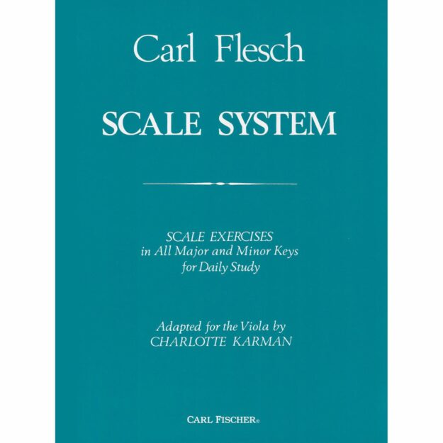 Flesch - Scale System for Viola - Southwest Strings