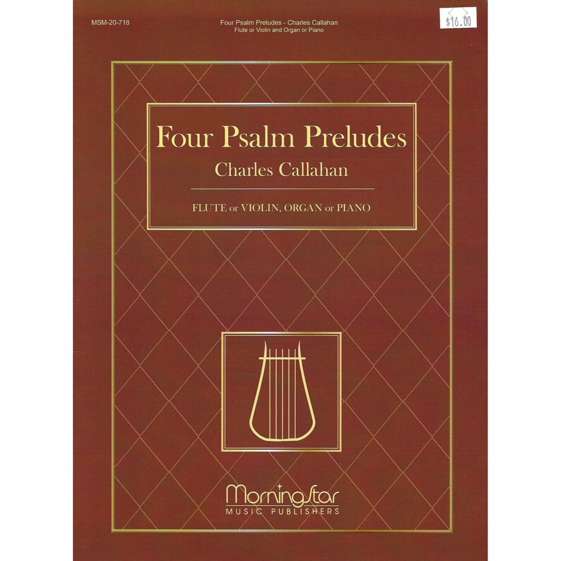 Four Psalm Preludes for Violin and Piano - Southwest Strings