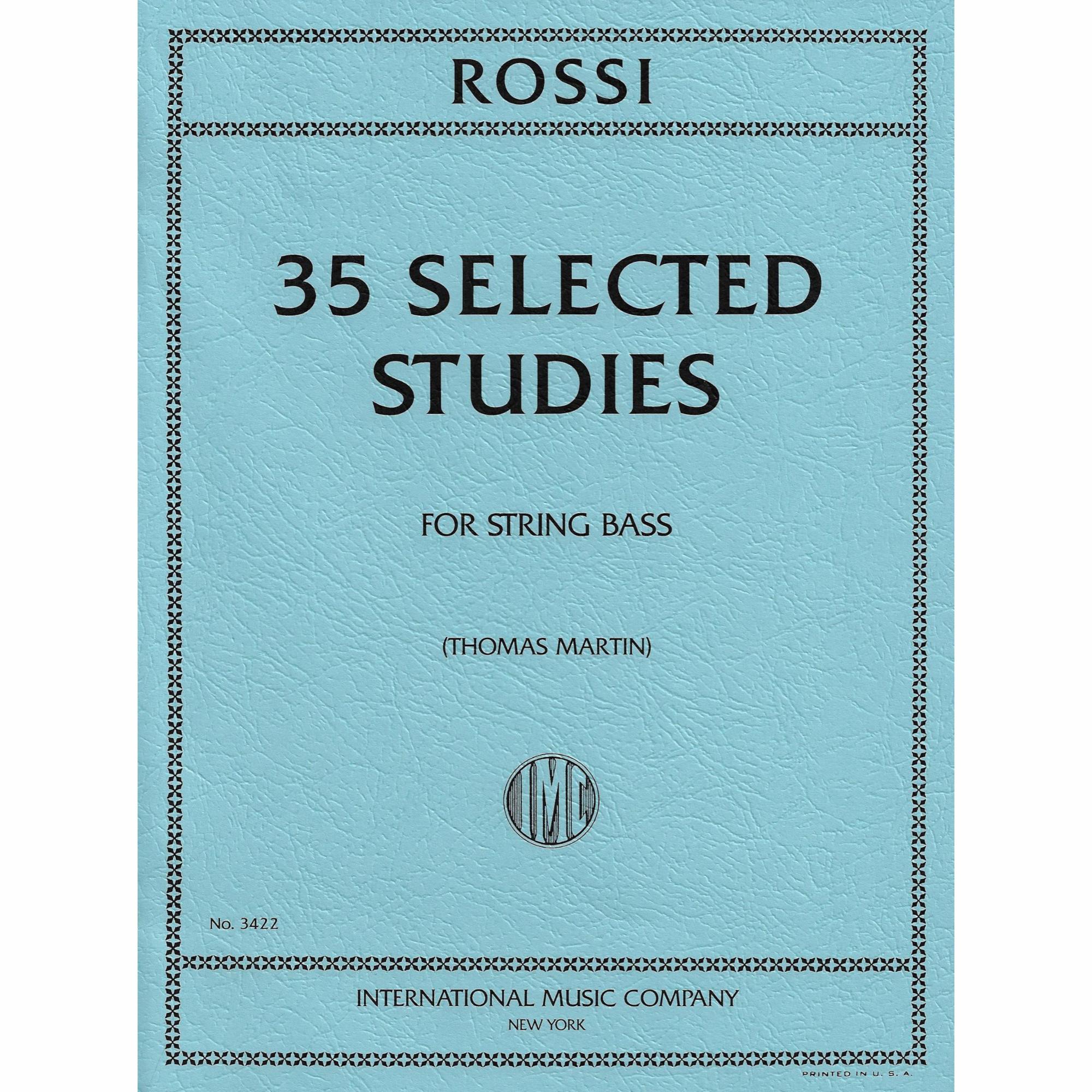 Rossi - 35 Selected Studies for Bass - Southwest Strings