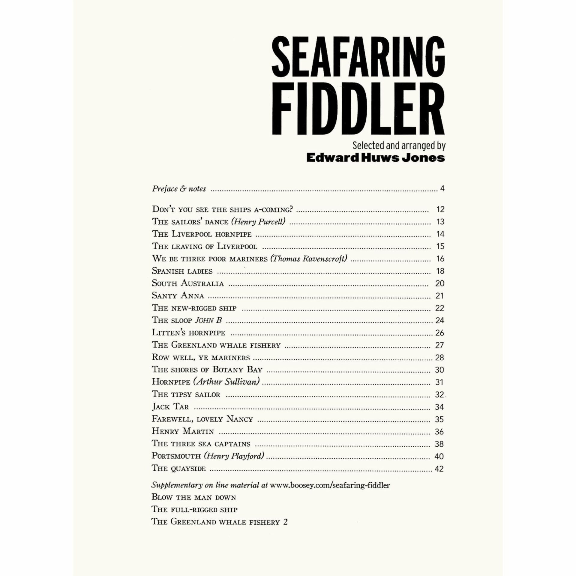 Seafaring Fiddler - Southwest Strings