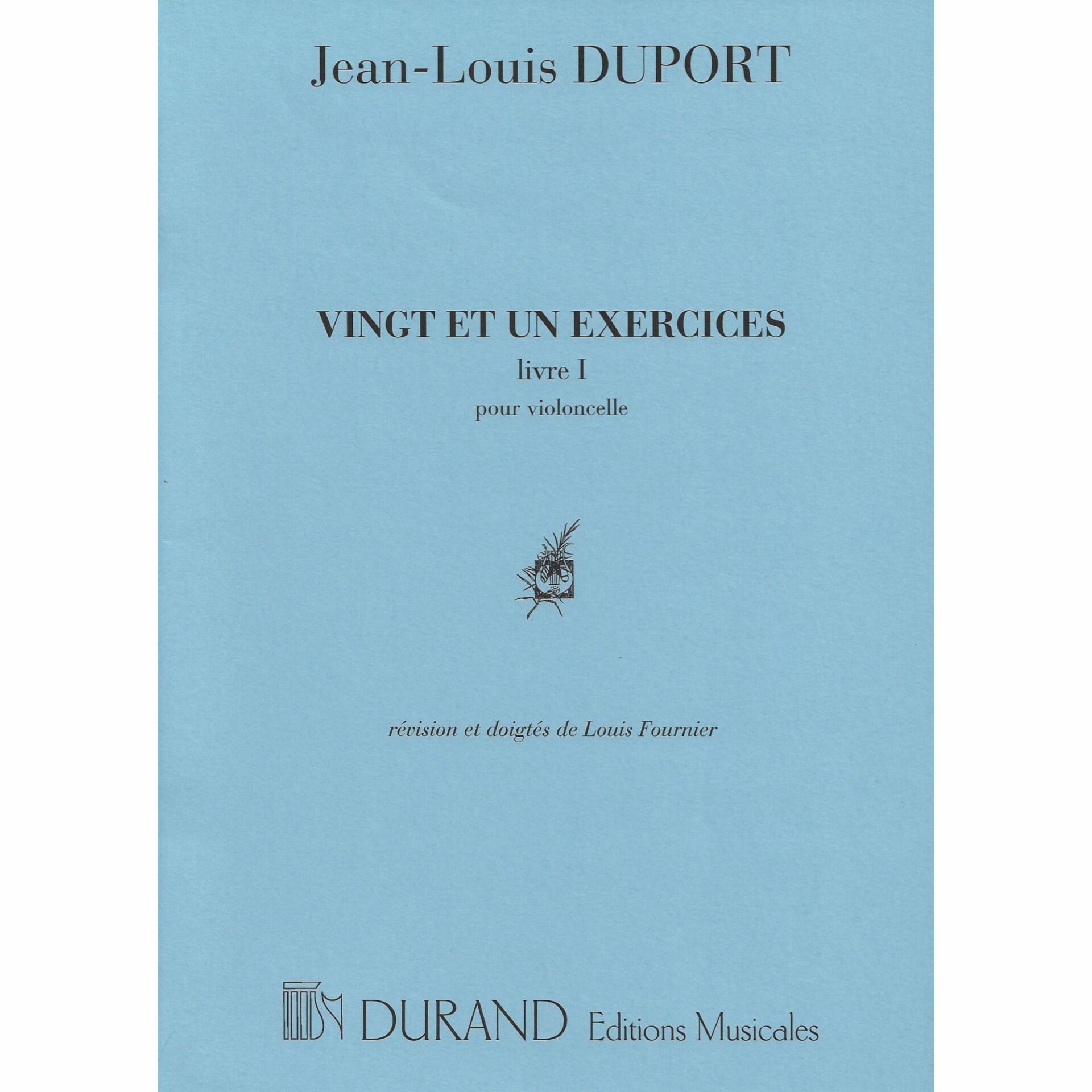 Duport - Twenty-One Exercises, Books I-II for Cello - Southwest Strings