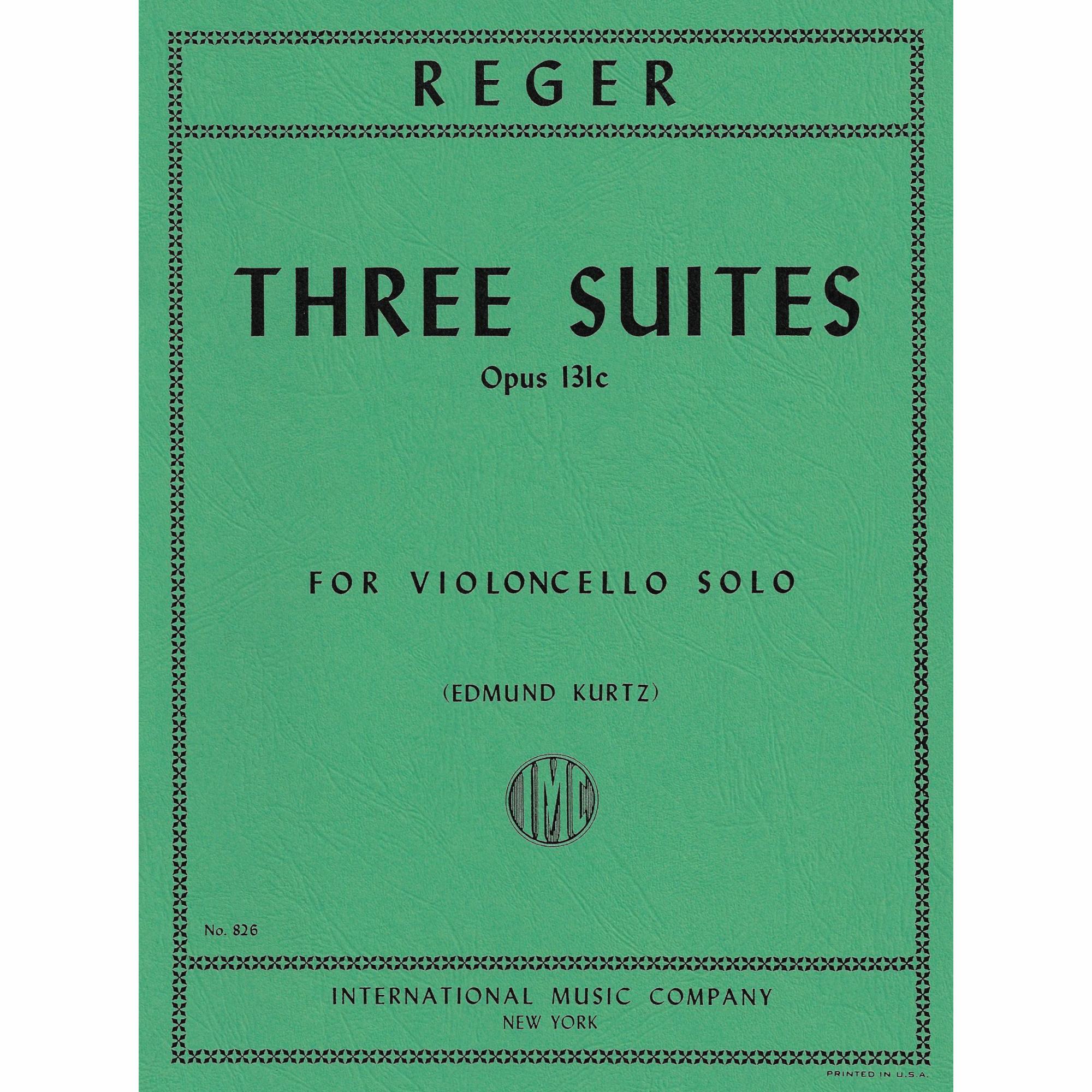 Reger - Three Suites, Op. 131c for Solo Cello - Southwest Strings