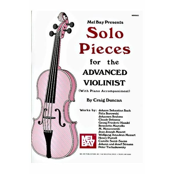 Solo Pieces for the Advanced Violinist - Southwest Strings