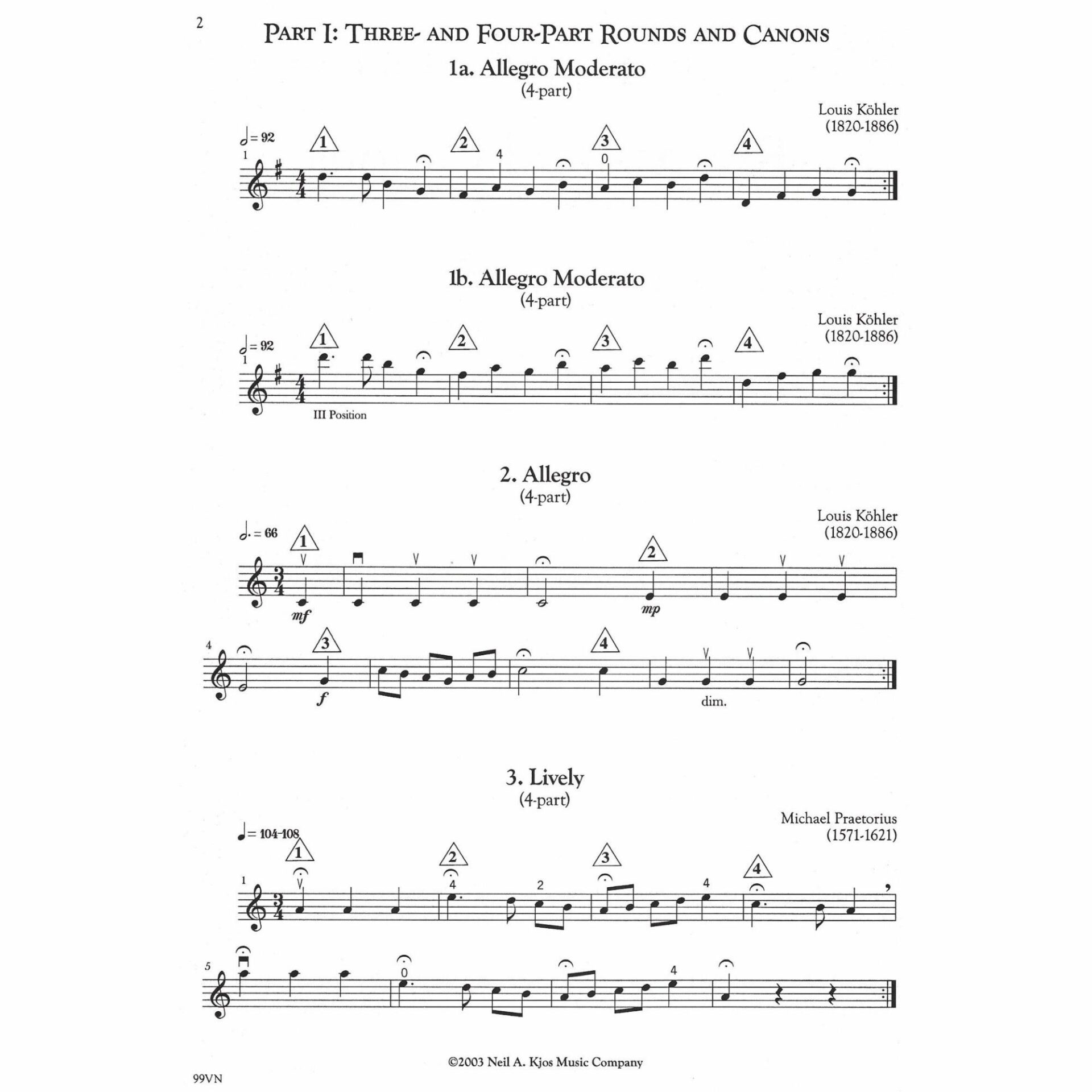 Rounds and Canons for Strings - Southwest Strings