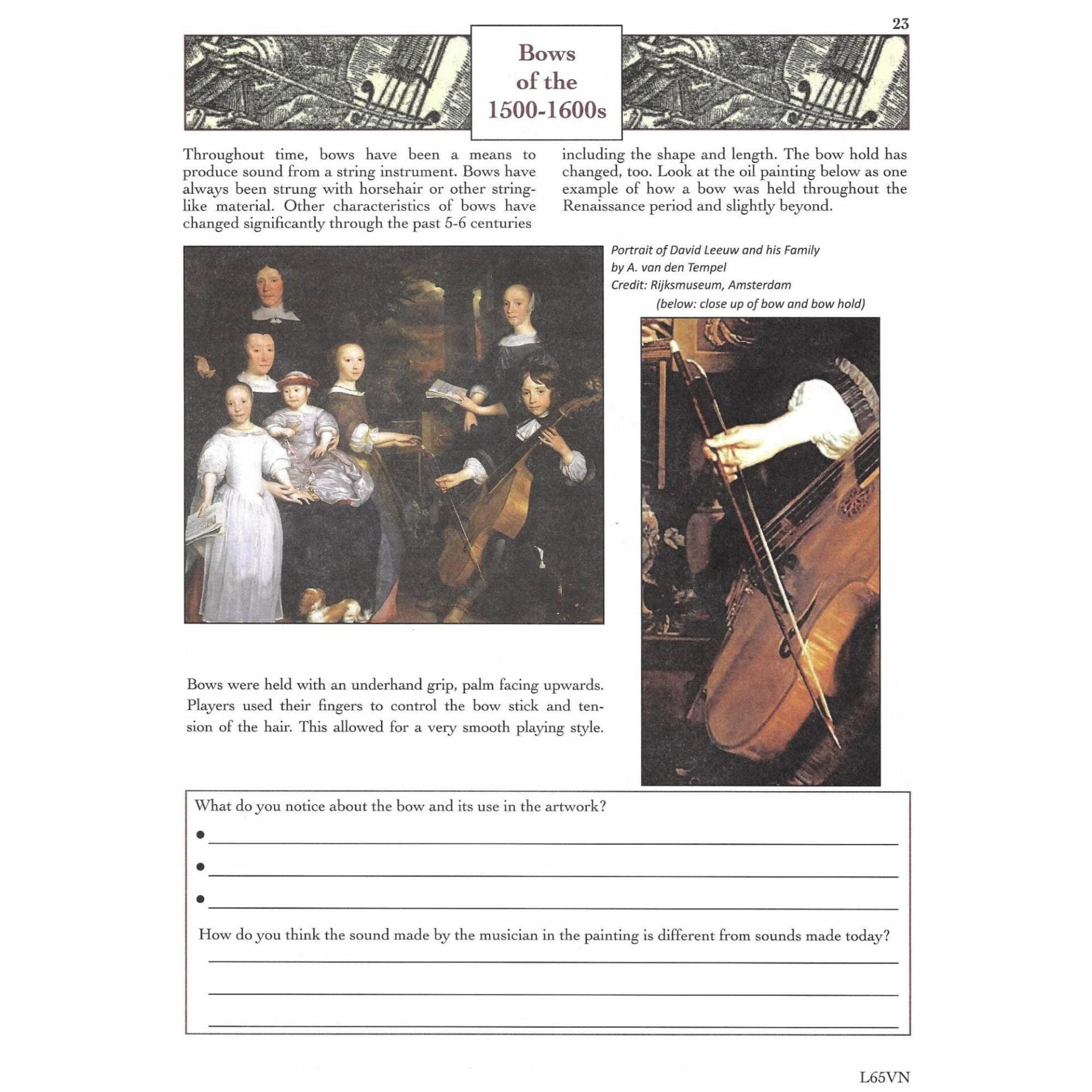 Basic Music Theory and History, Workbook 1 - Southwest Strings
