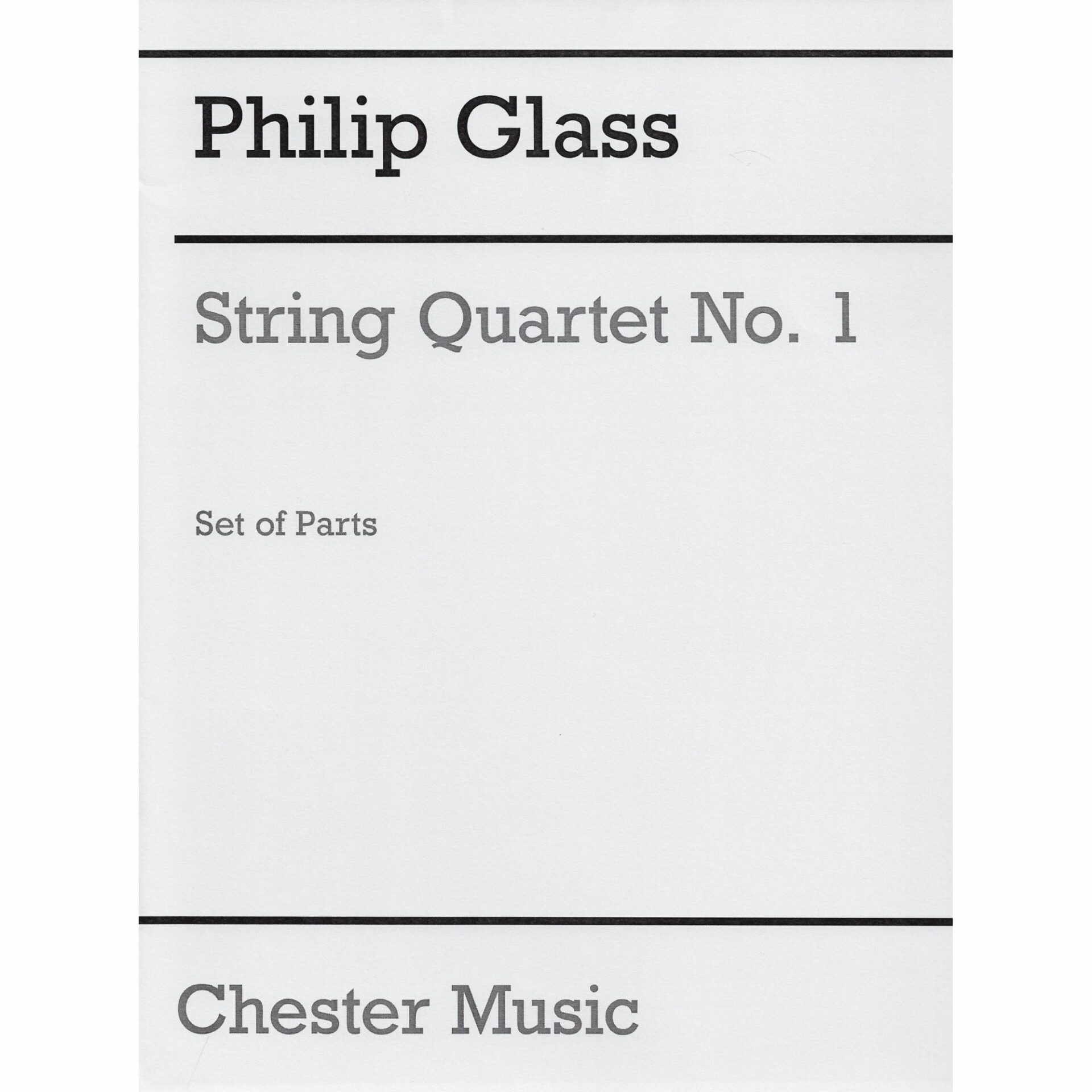 Glass - String Quartet No. 1 - Southwest Strings