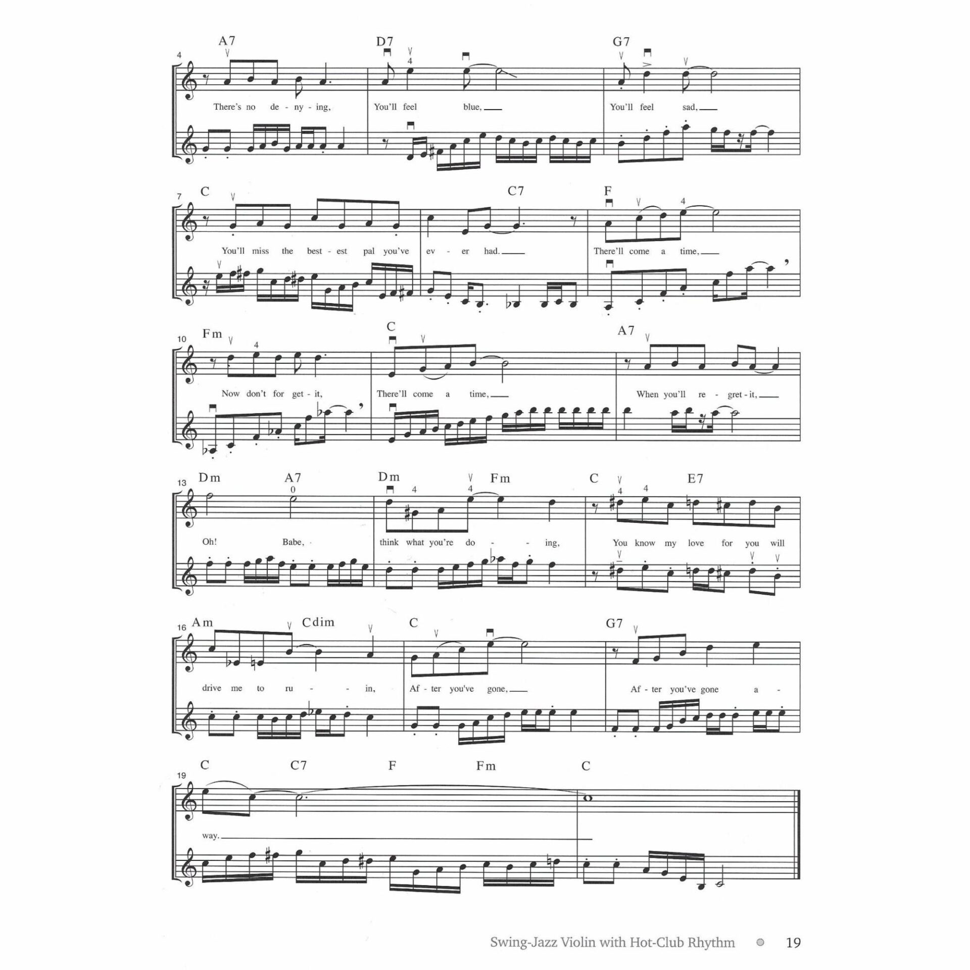 Swing Jazz Violin - Southwest Strings