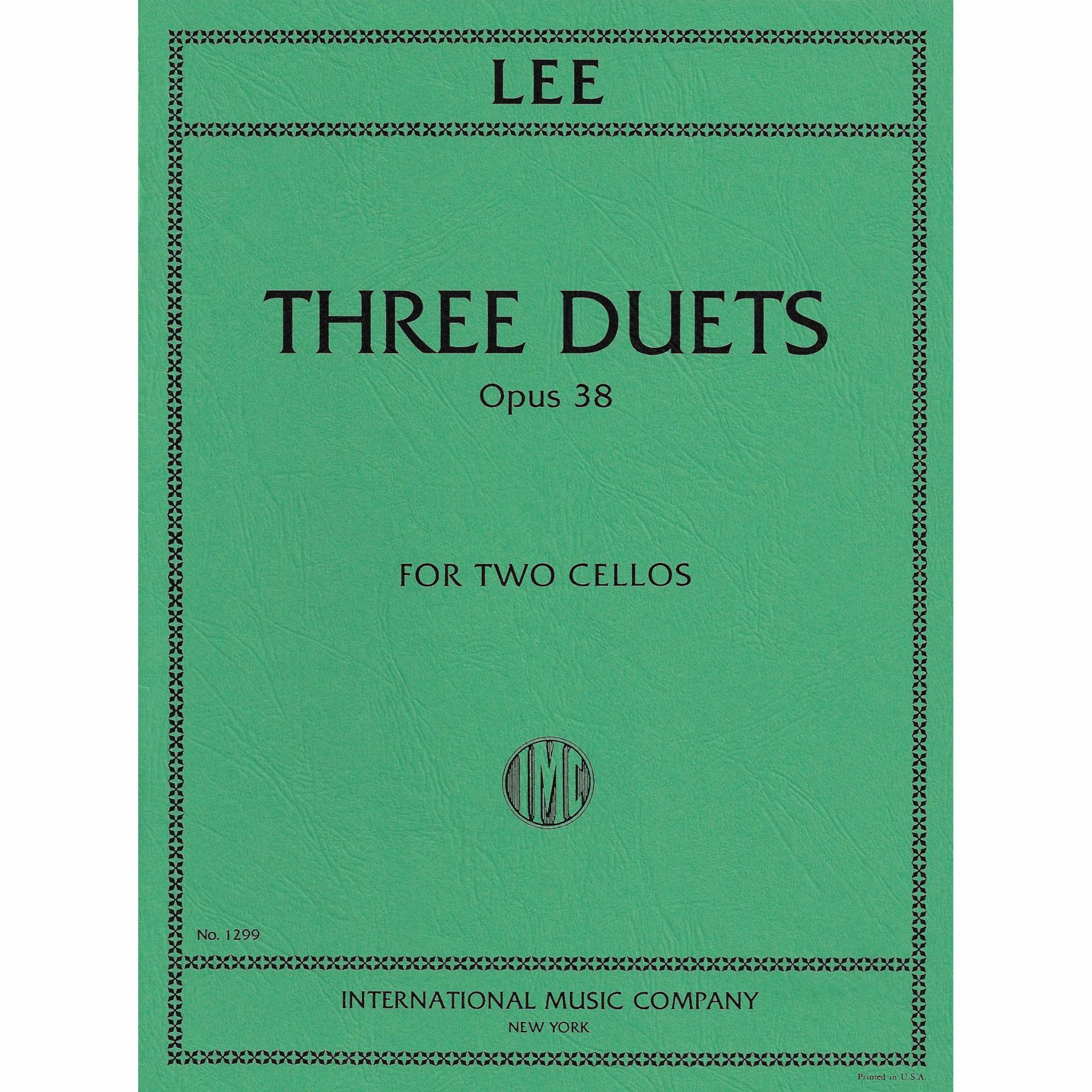 Lee - Three Duets, Op. 38 for Two Cellos - Southwest Strings