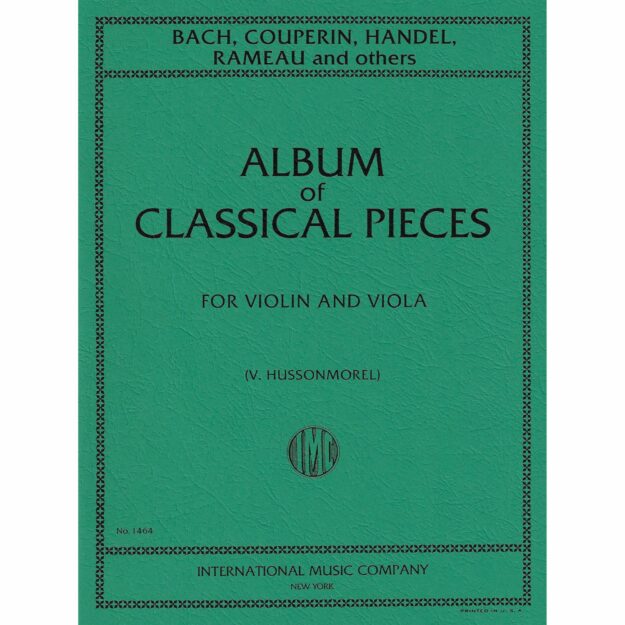 Album of Classical Pieces for Violin and Viola - Southwest Strings