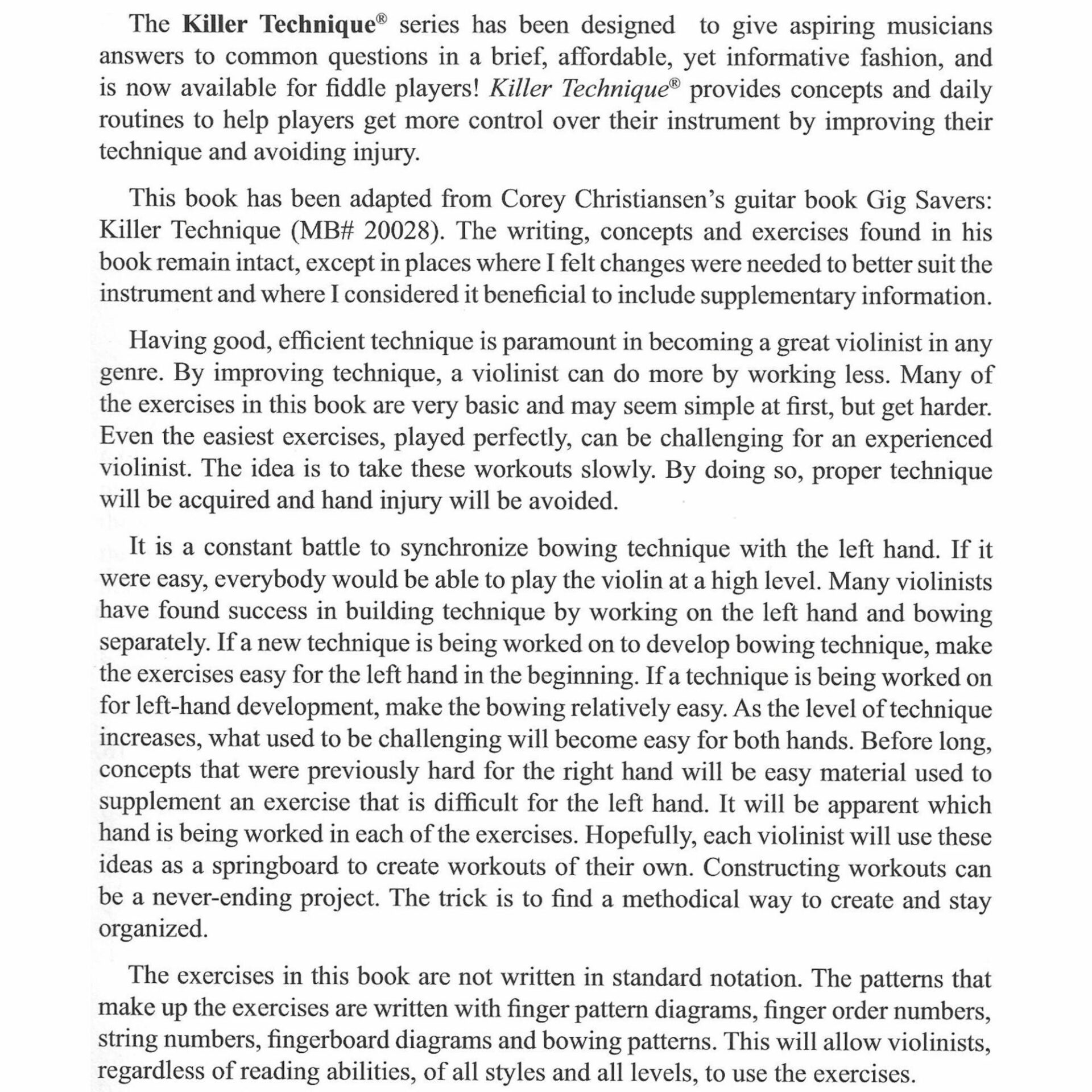 Killer Technique for Fiddle - Southwest Strings