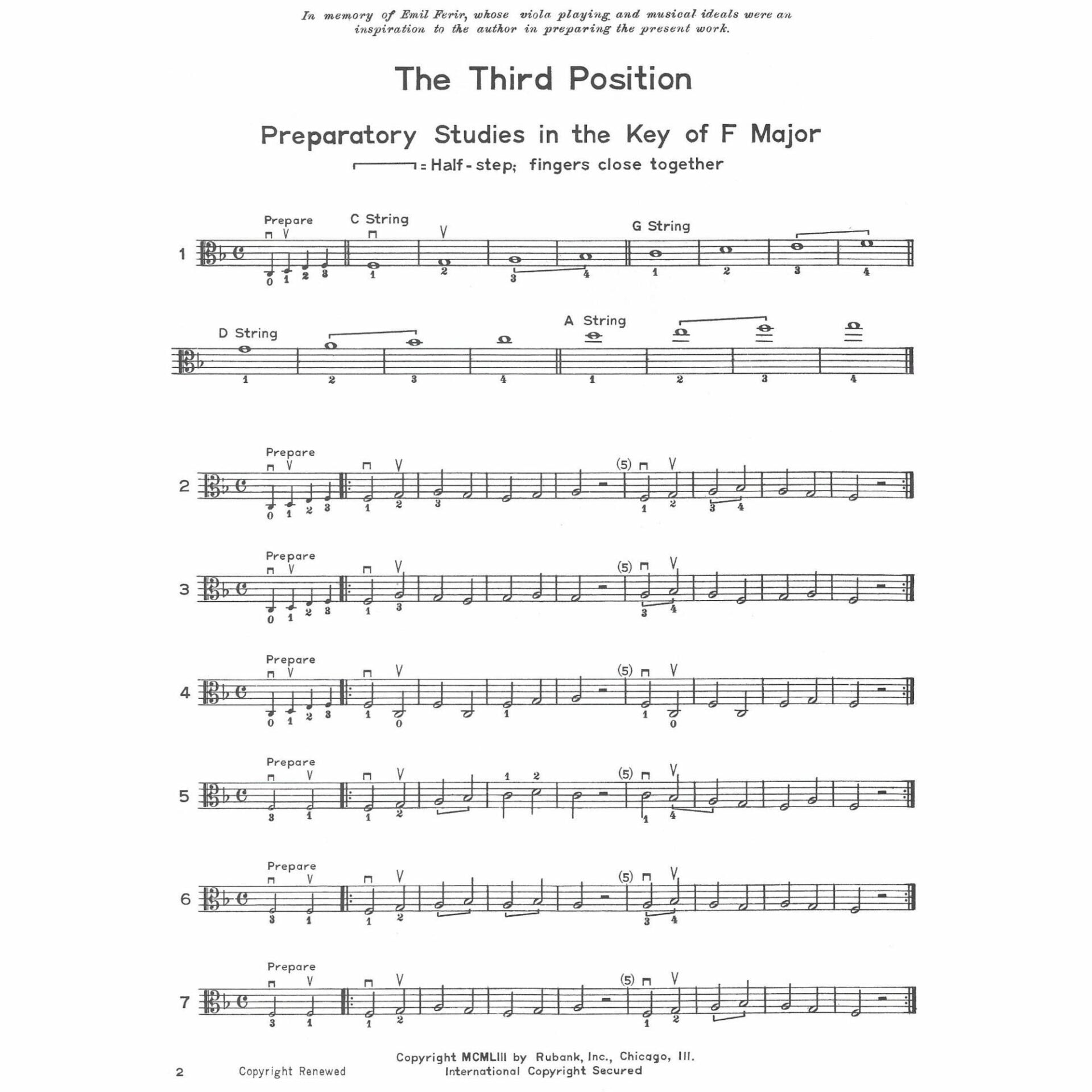 Introducing the Positions for Viola, Vols. I-II - Southwest Strings