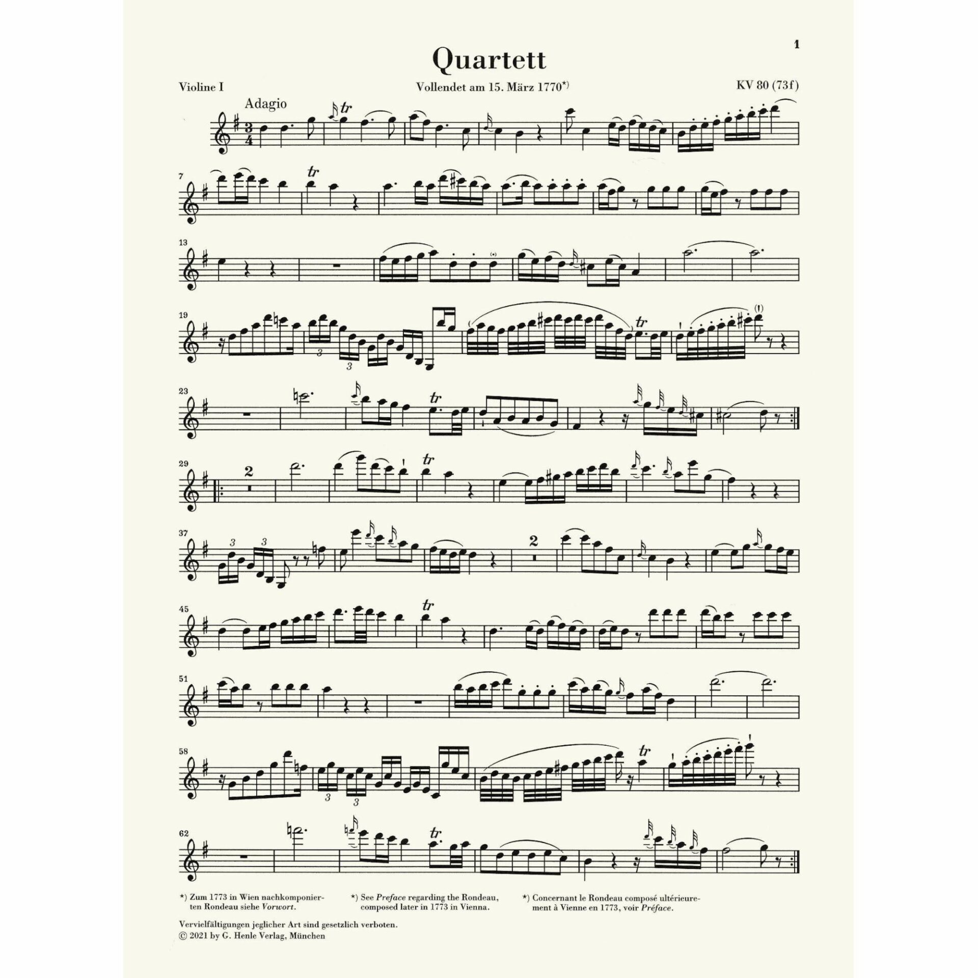 Mozart - String Quartets, Volume I - Southwest Strings