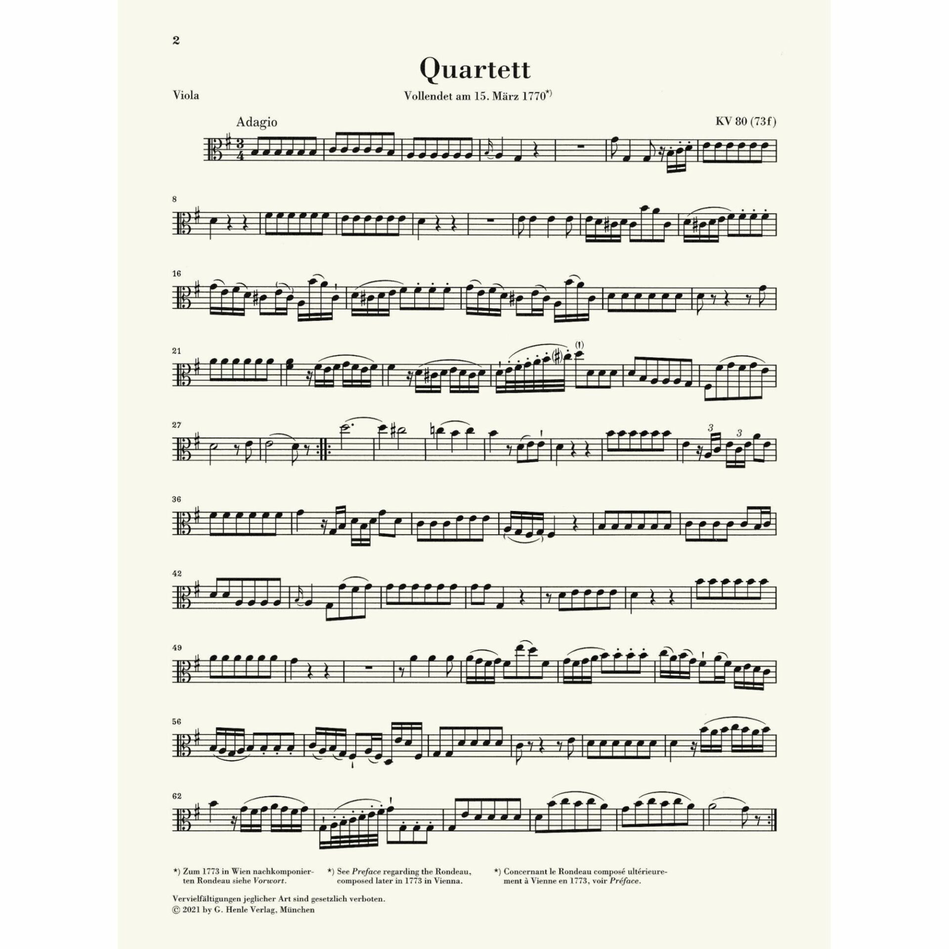Mozart - String Quartets, Volume I - Southwest Strings