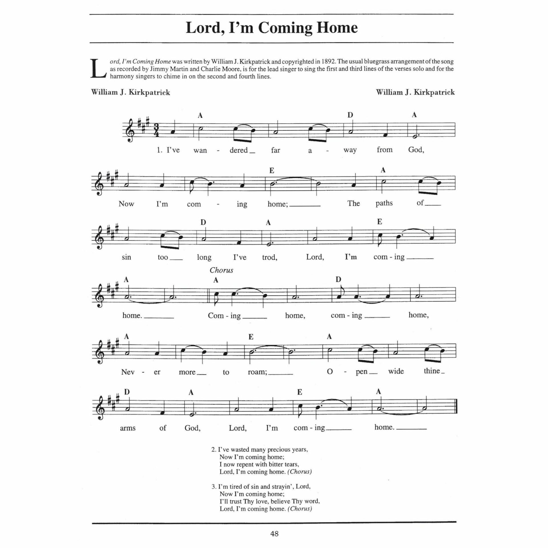 Old-Time Gospel Songbook for Violin - Southwest Strings