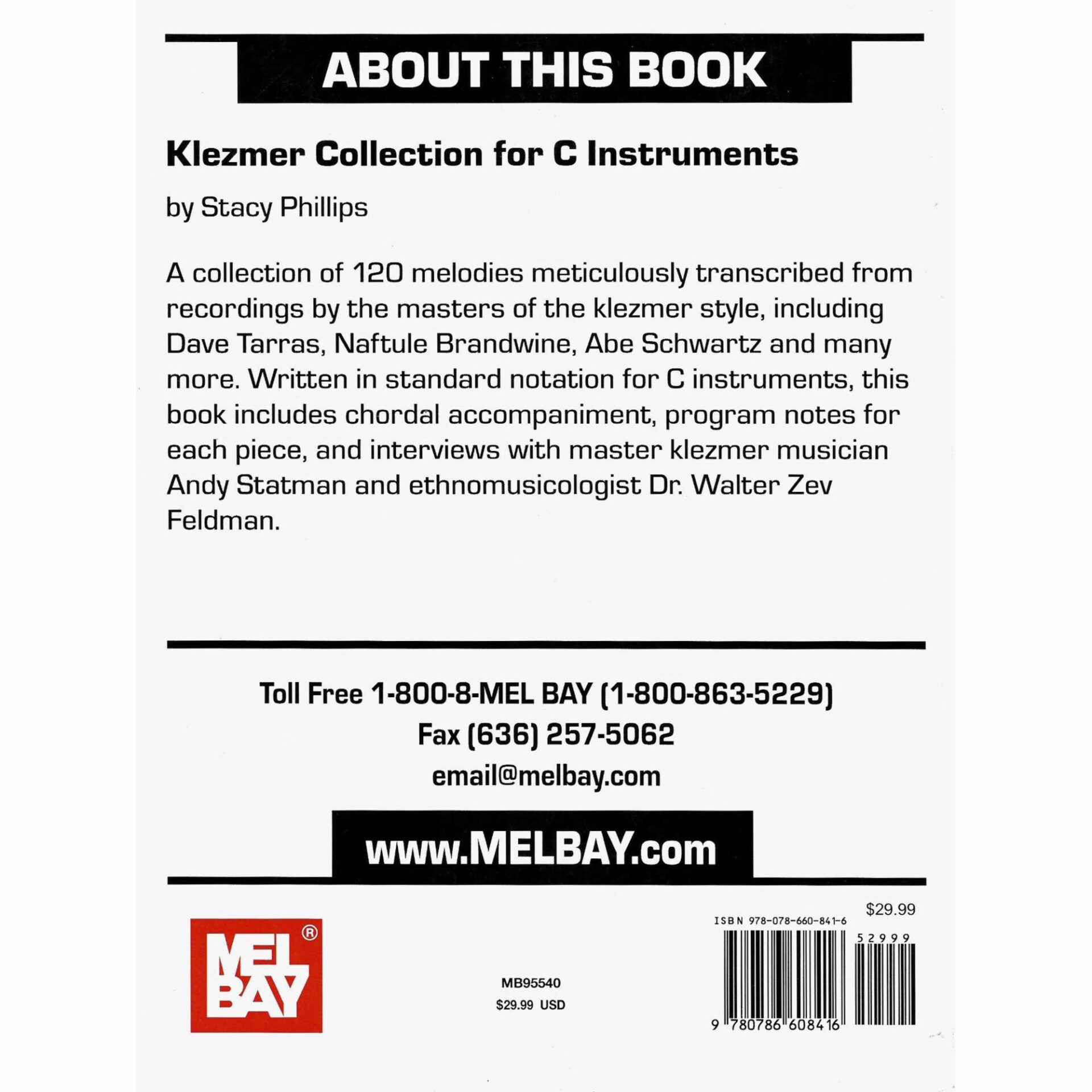 Klezmer Collection for Violin - Southwest Strings