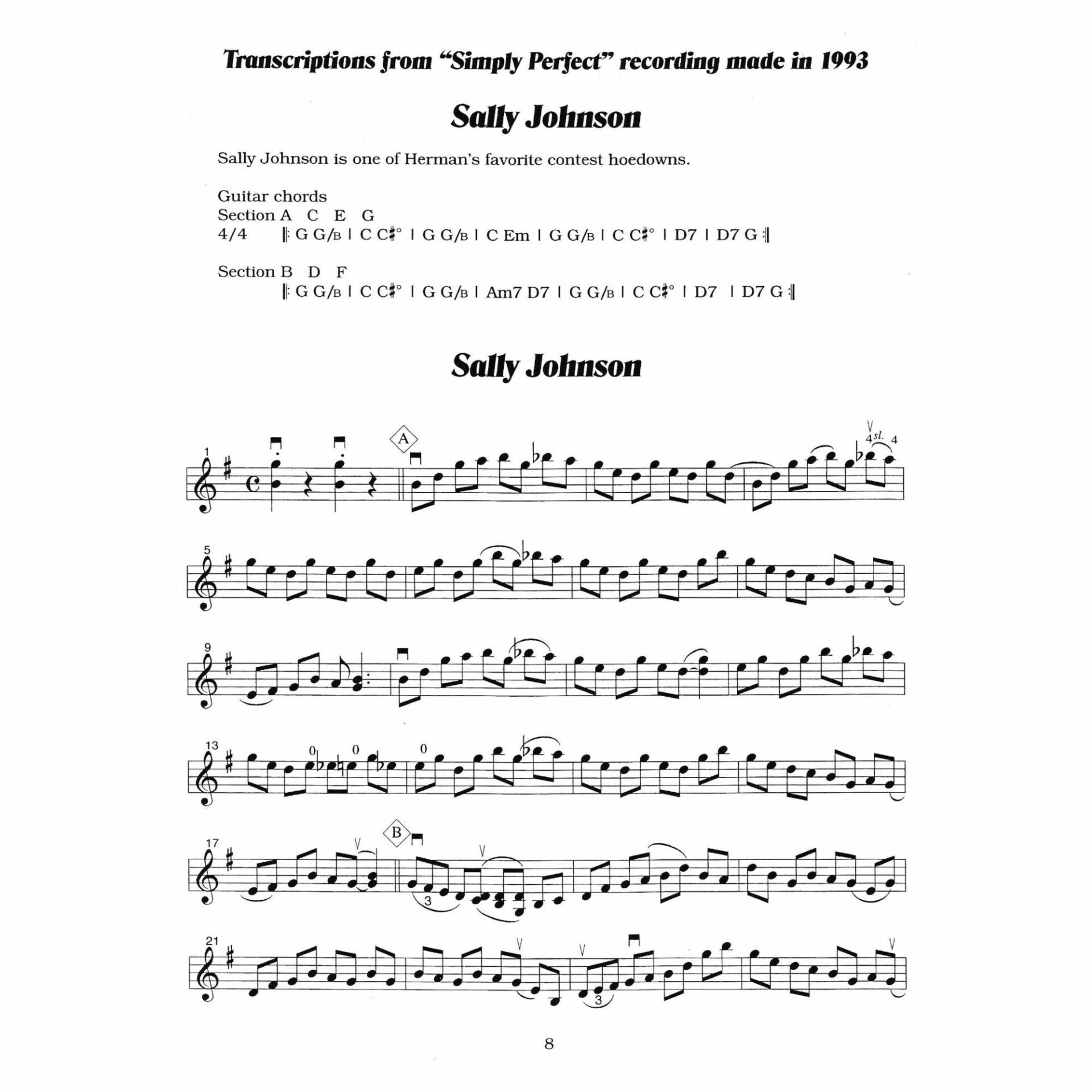 Herman Johnson, Master Fiddler for Violin - Southwest Strings