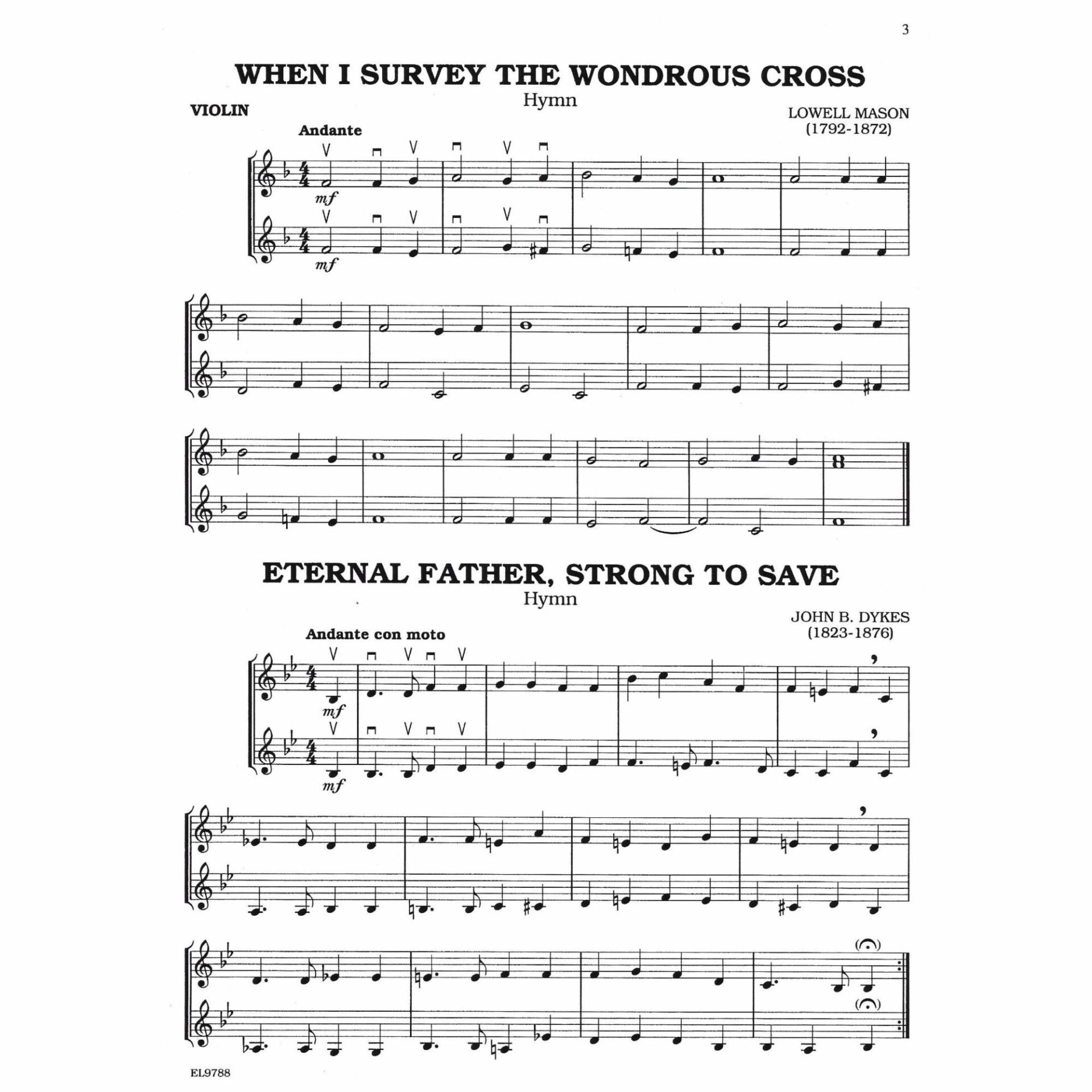 Sacred Duets for All - Southwest Strings