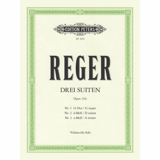 Reger - Three Suites, Op. 131c for Solo Cello - Southwest Strings