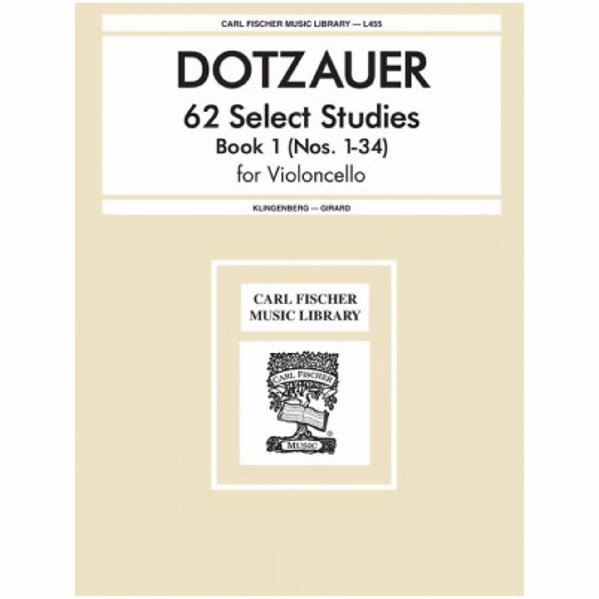 Dotzauer - 62 Select Studies, Books 1-2 for Cello - Southwest Strings