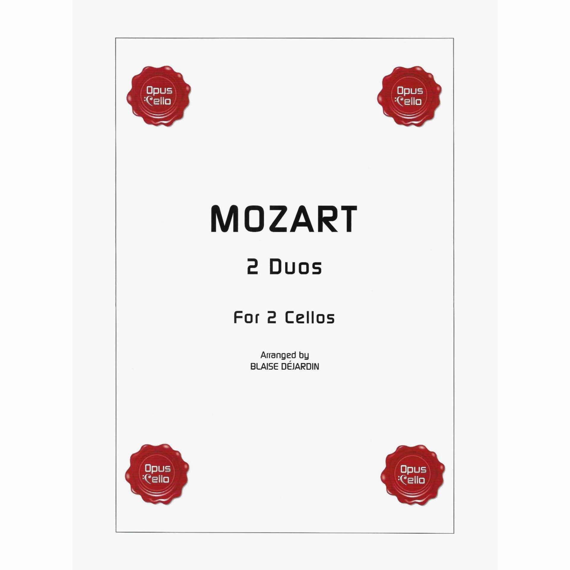 Mozart - 2 Duos for Two Cellos - Southwest Strings