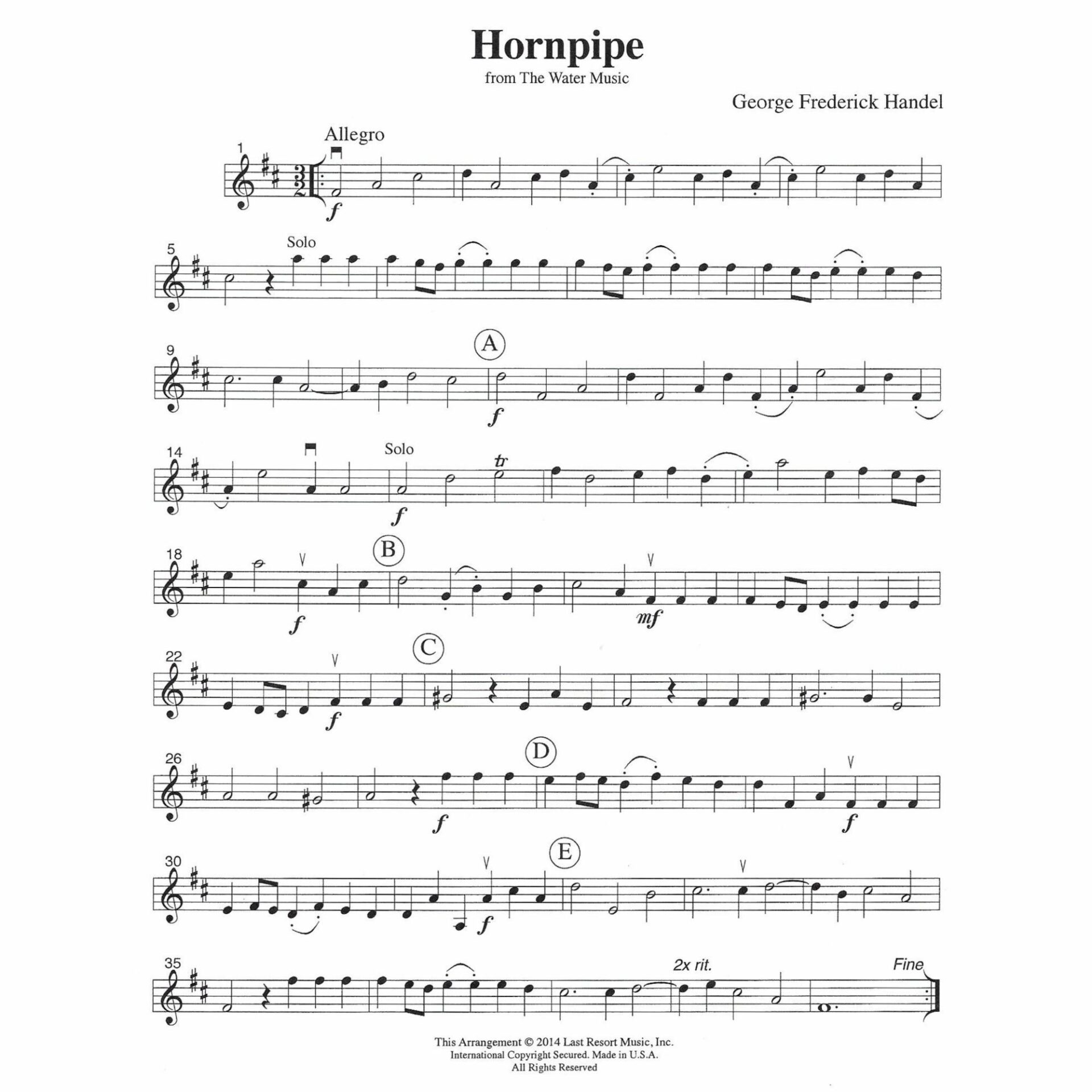 Music for Three Treble Instruments, Collection 3 - Southwest Strings