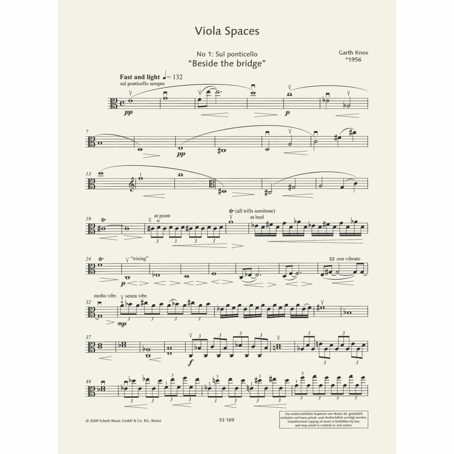 Knox - Viola Spaces, Vols. 1-2 for Viola - Southwest Strings